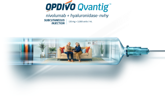Subcutaneous Injection | OPDIVO Qvantig™ (nivolumab+hyaluronidase-nhvy)